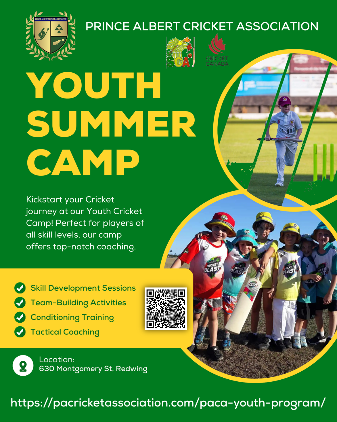 PACA Youth Program - Prince Albert Cricket Association